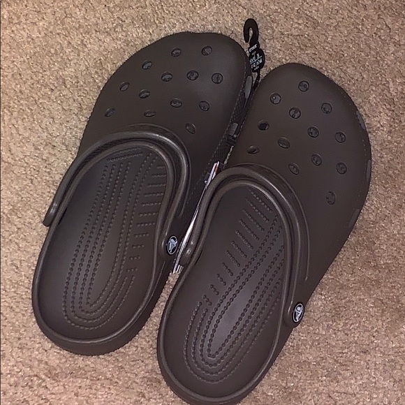CROCS | Shoes | Nwt Crocs Classic Clogs Chocolate Brown 11 | Poshmark